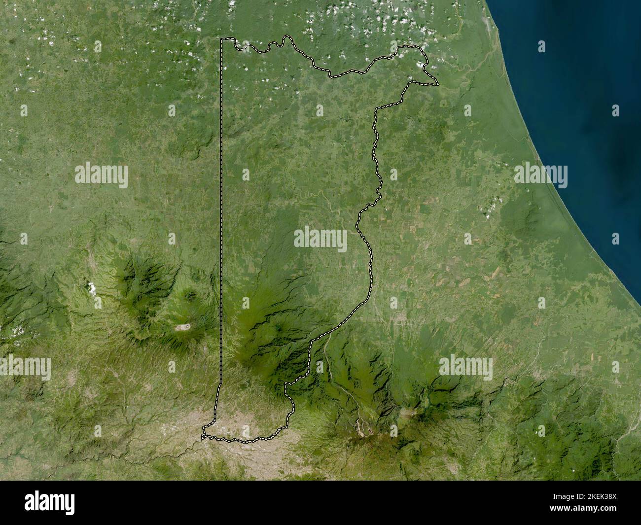 Mapa de heredia province costa rica Banque de photographies et d’images ...
