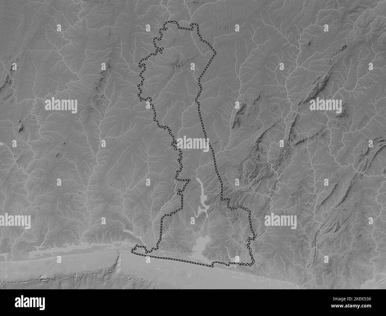 Tanda map Banque d'images noir et blanc - Alamy
