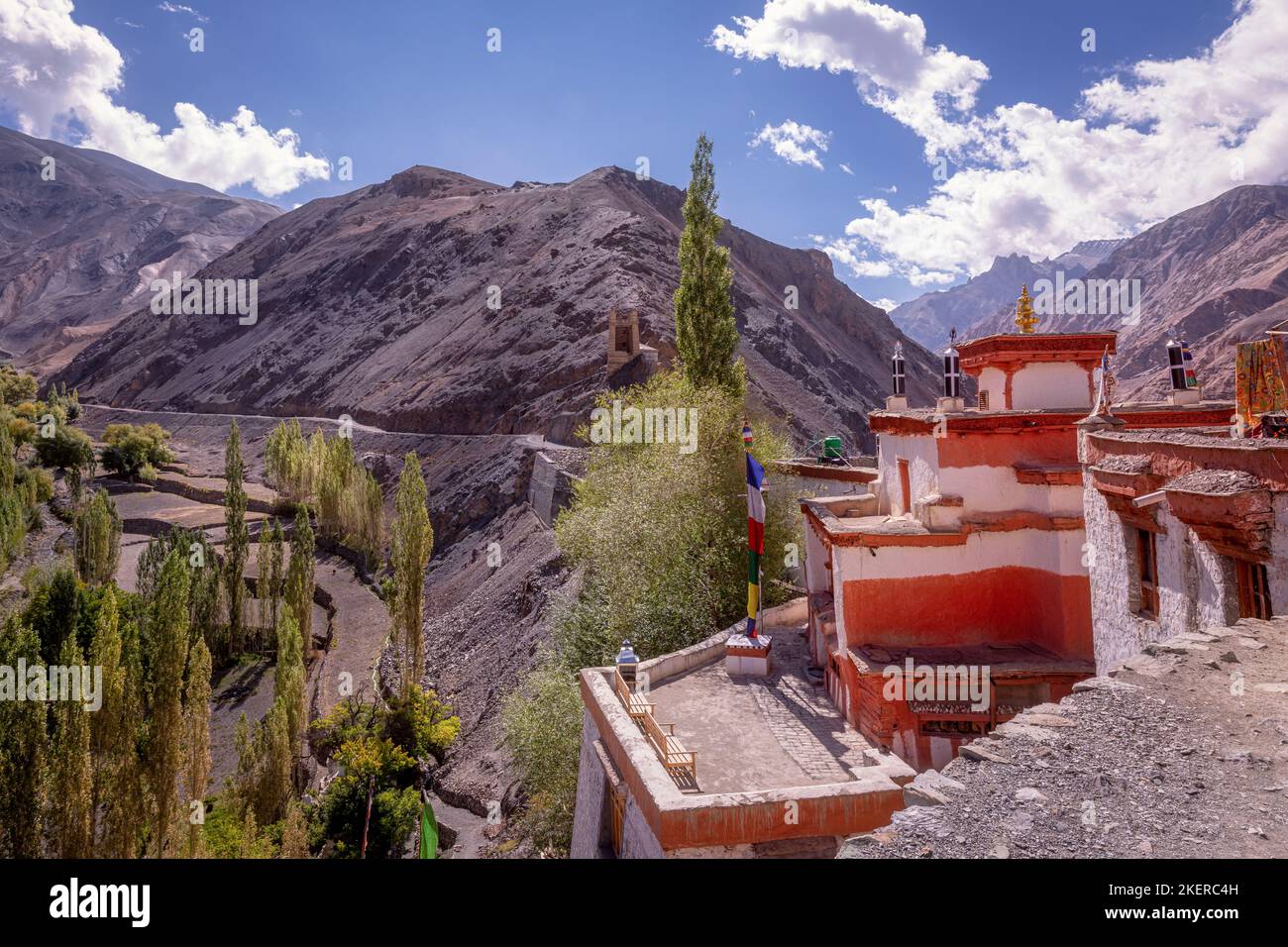 Monastery wanla ladakh india Banque de photographies et d’images à haute résolution - Alamy