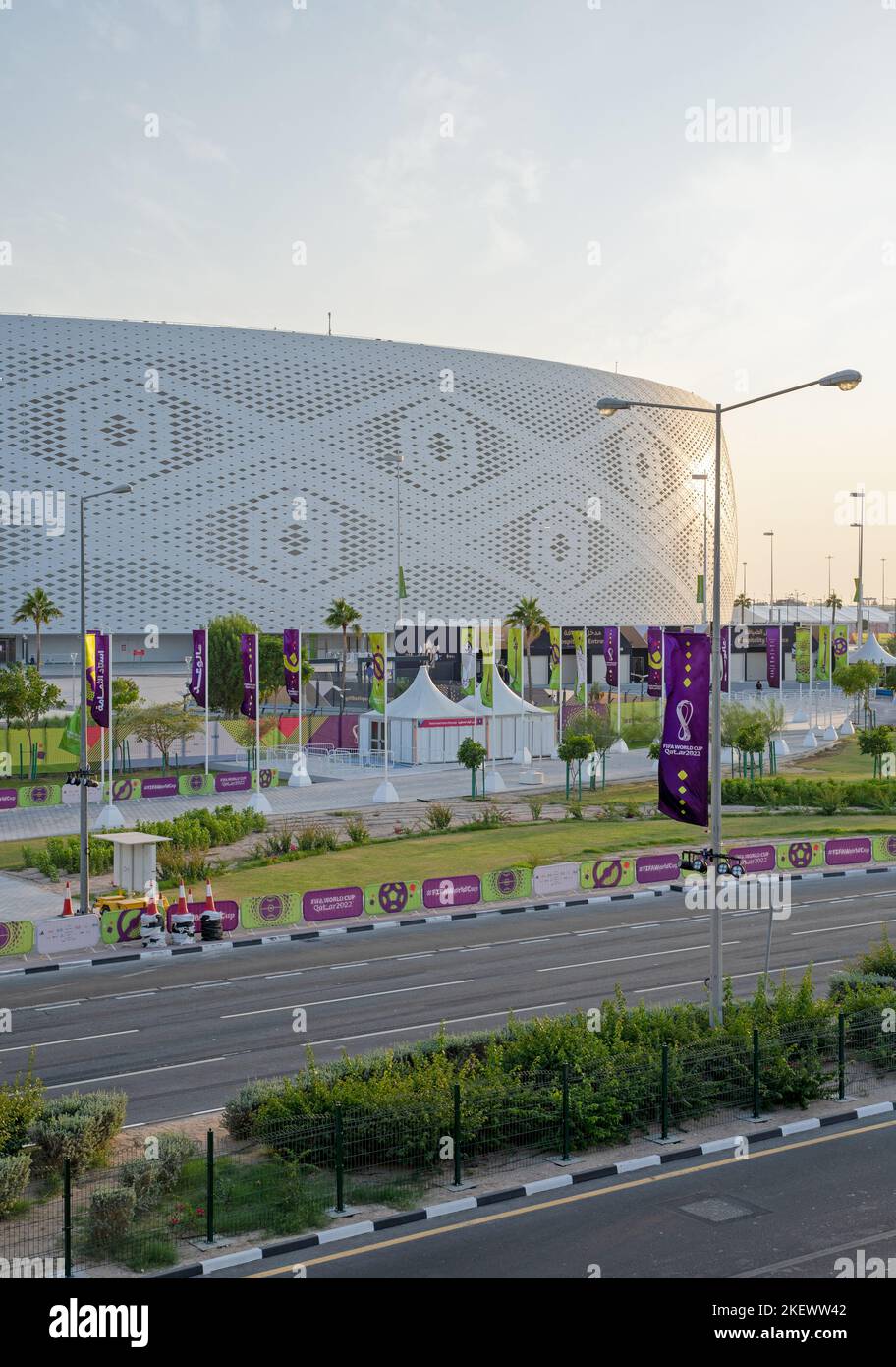 Thumama,Qatar- 09 septembre,2022 :la forme dynamique et imaginative du ...