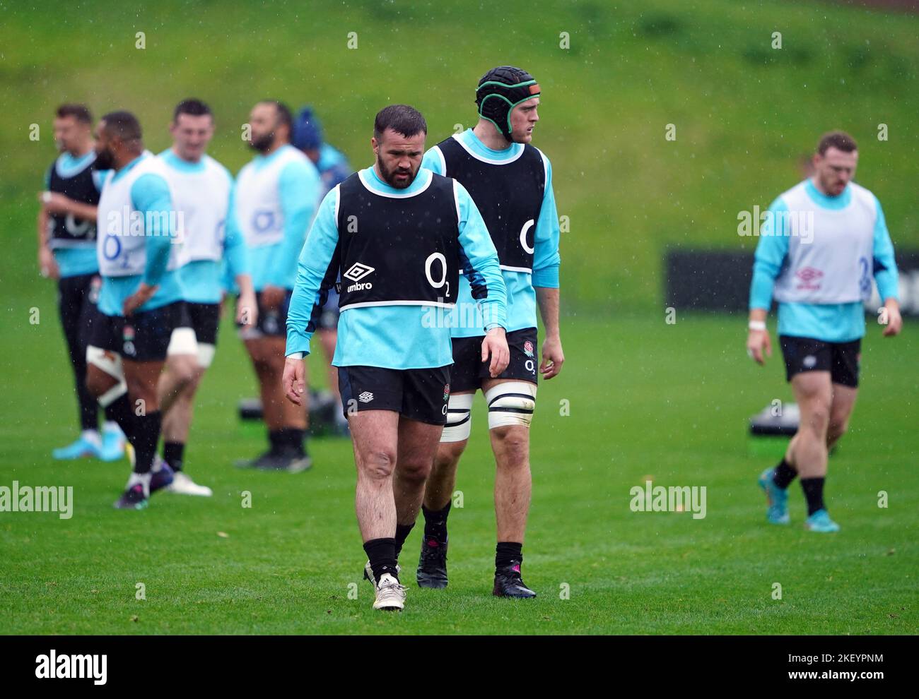 Bevan Rodd d'Angleterre lors d'une séance d'entraînement au Honda ...