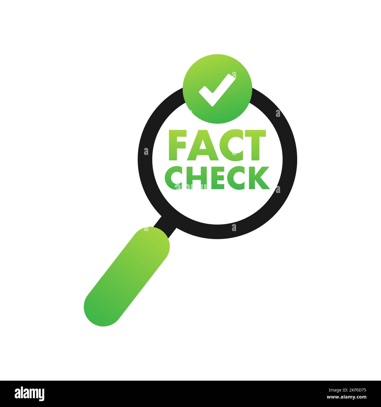 Vérification des faits. Concept de vérification approfondie des faits ...