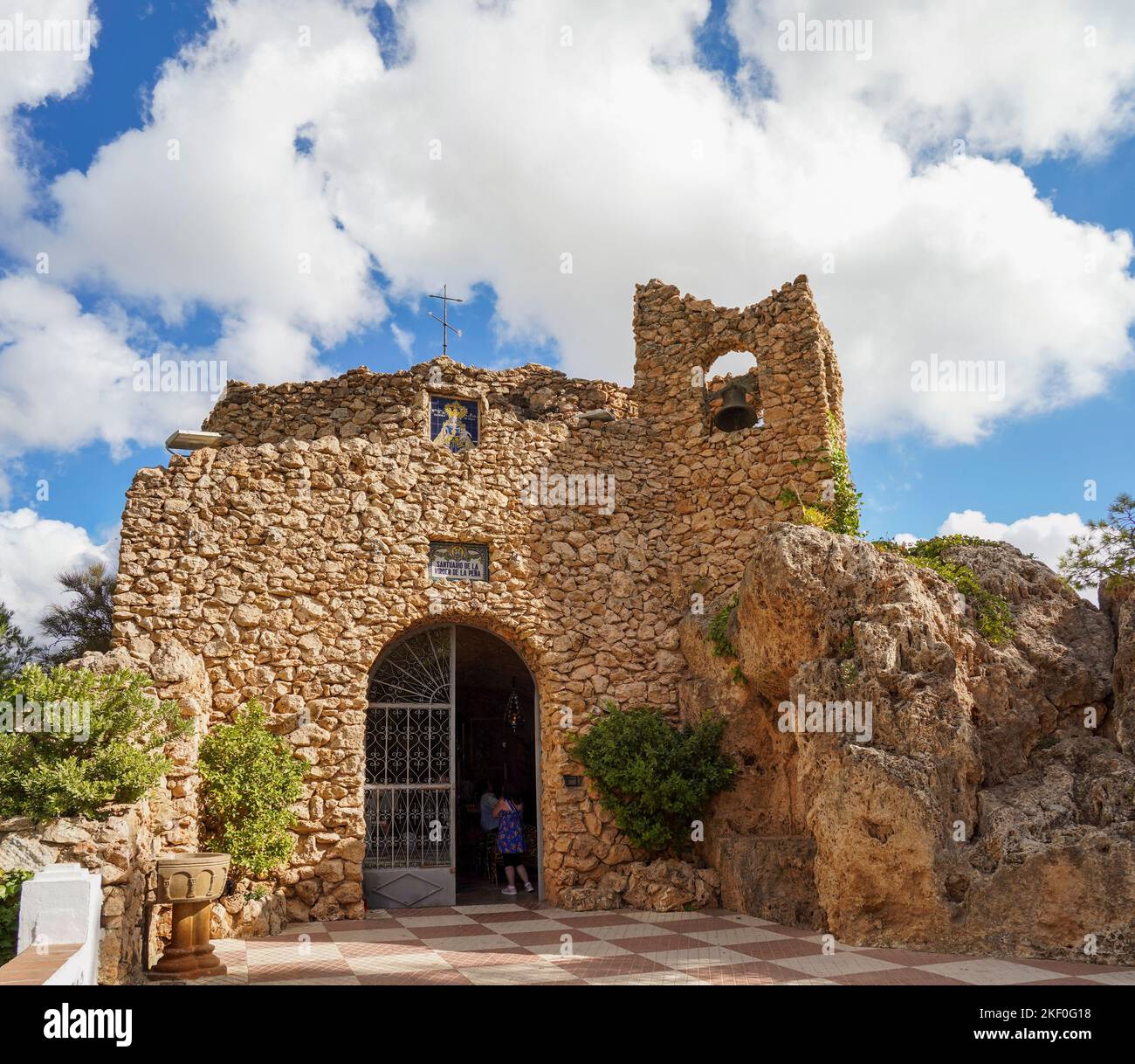 Chapelle de la vierge de la pena Banque de photographies et d’images à ...