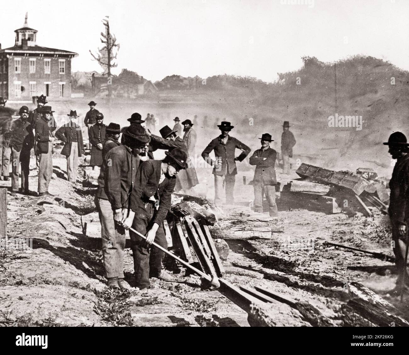 1800S 1860S 1864 GUERRE CIVILE AMÉRICAINE LES TROUPES DU GÉNÉRAL ...