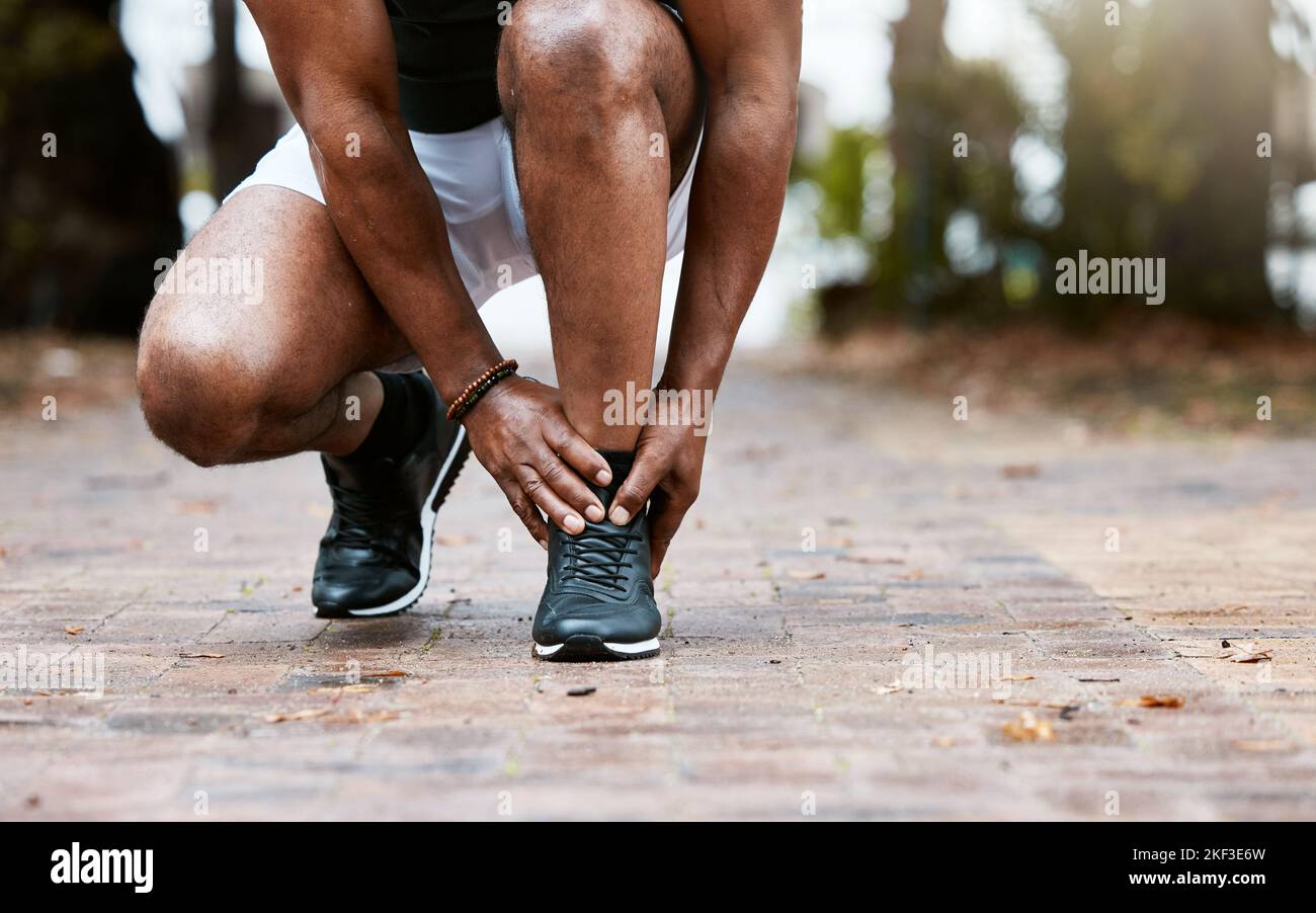 Blessure sportive, douleur à la cheville et accident de forme physique ...