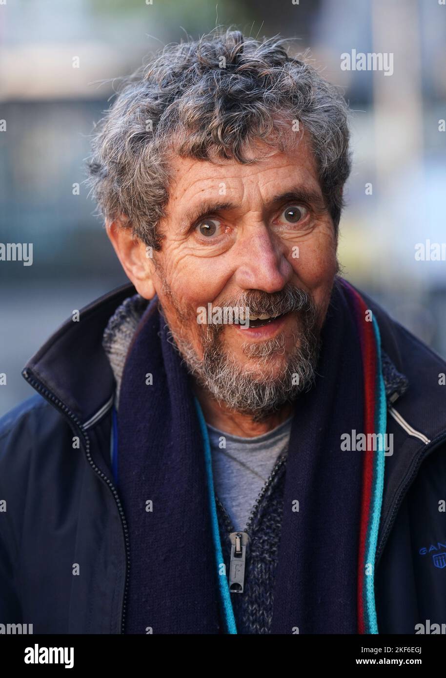 Charlie Bird, ancien diffuseur, arrive pour le lancement du rapport d'impact 2021 de Samaritans ...