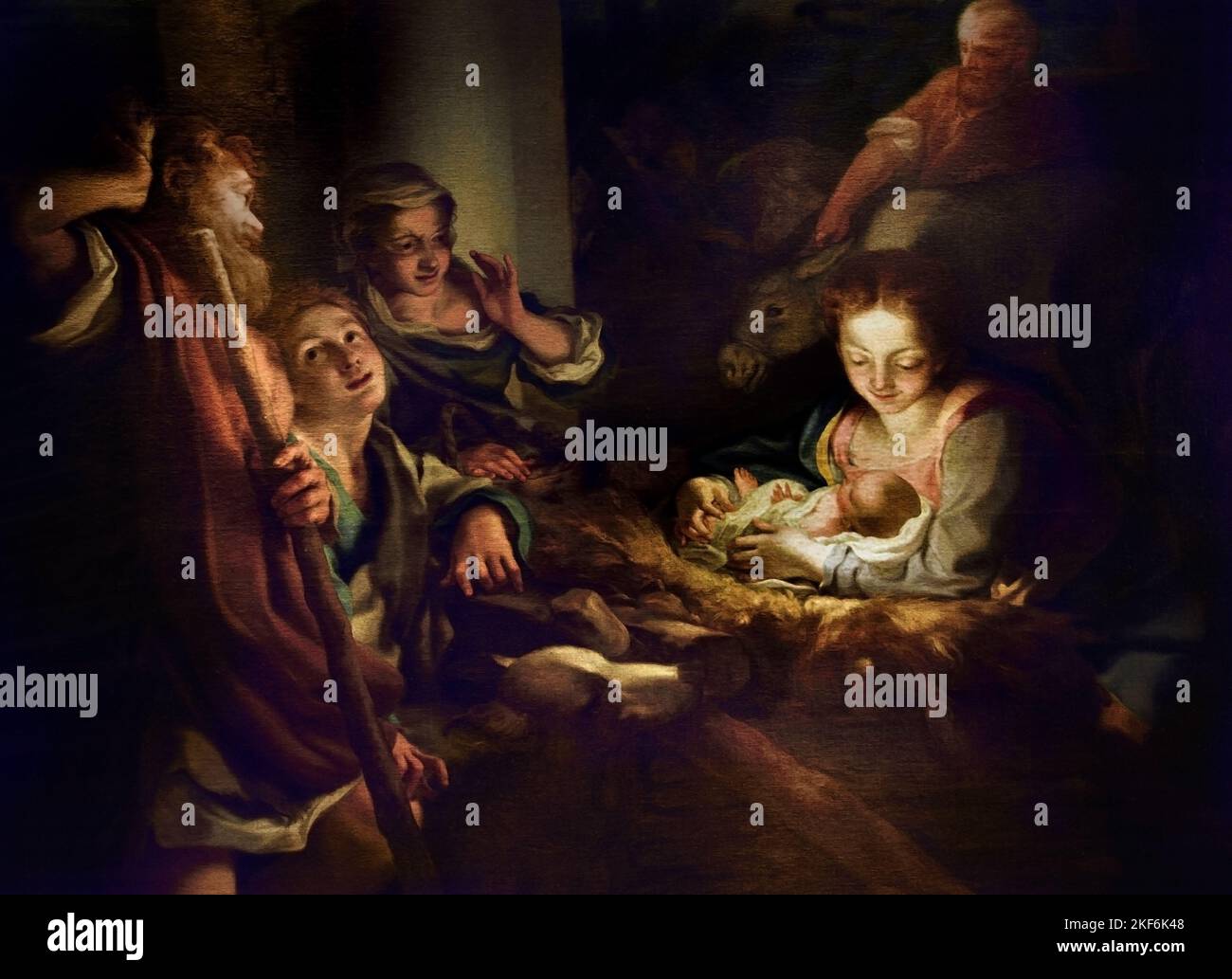 L'adoration des bergers, appelée la nuit Sainte 1745 ( copie de ...