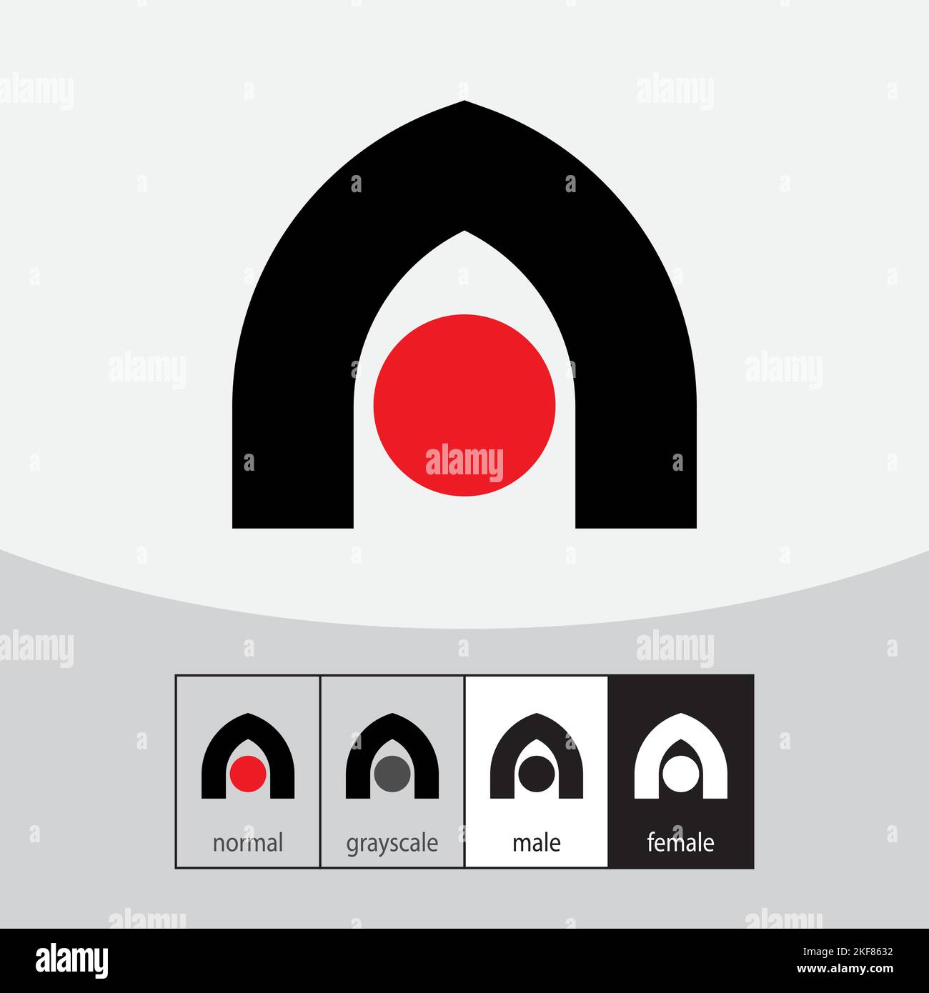 Logo rouge et noir Banque de photographies et d’images à haute ...