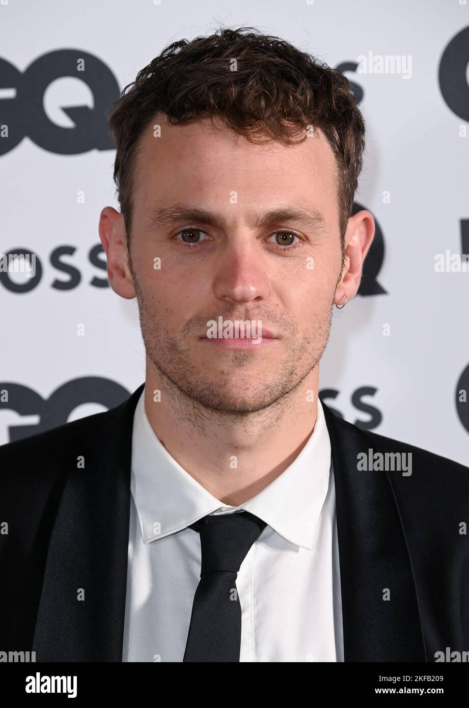 16 novembre 2022, Londres, Royaume-Uni. Charlie Vickers arrive aux GQ ...