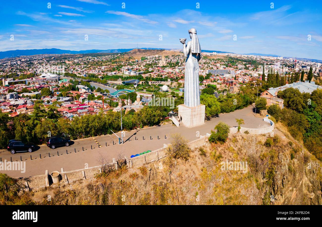 Tbilissi, Géorgie - 04 septembre 2021: Kartlis Deda ou mère de Géorgie ...