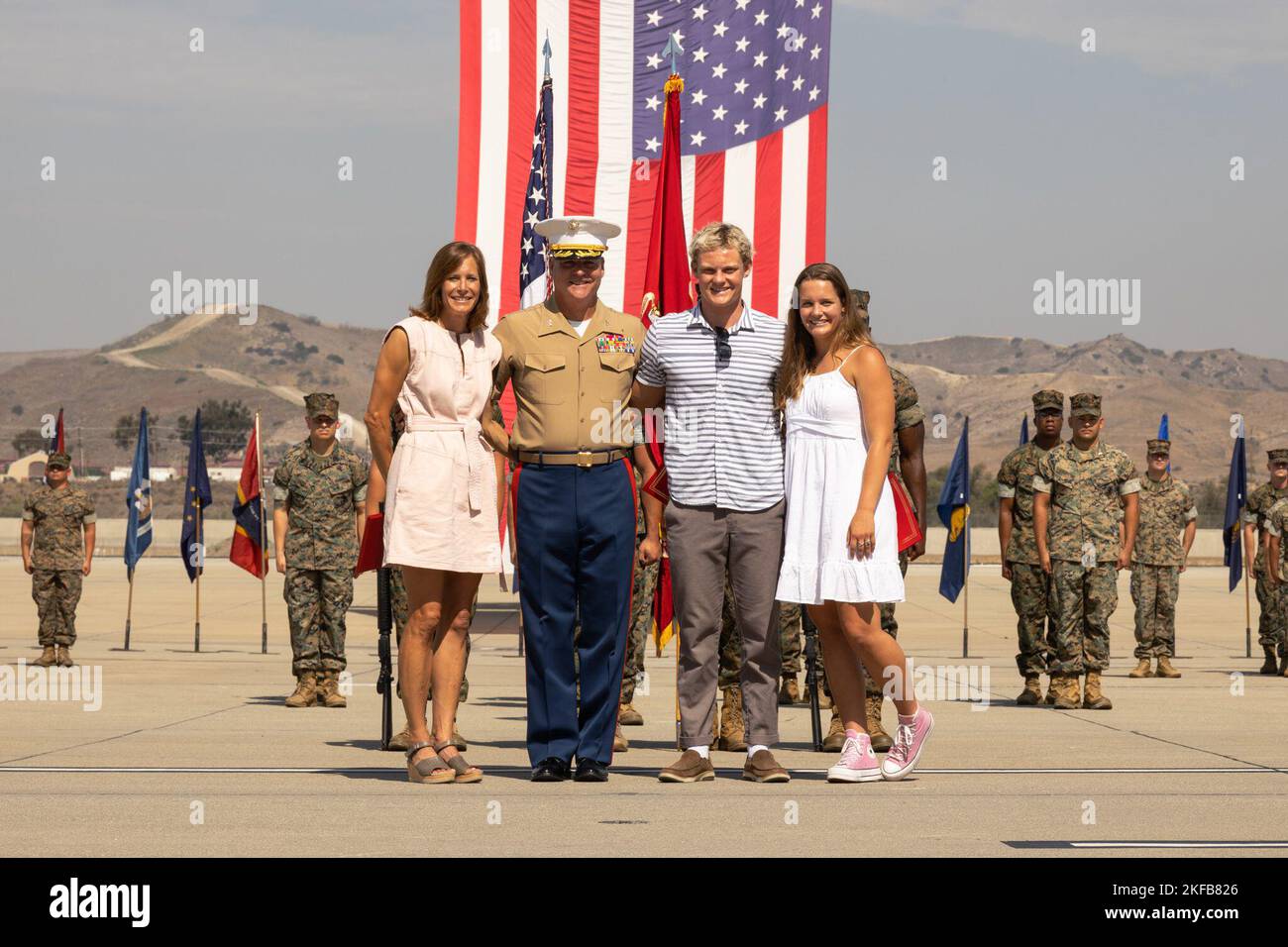 Le colonel Ian Clark, ancien chef d'état-major et commandant adjoint ...