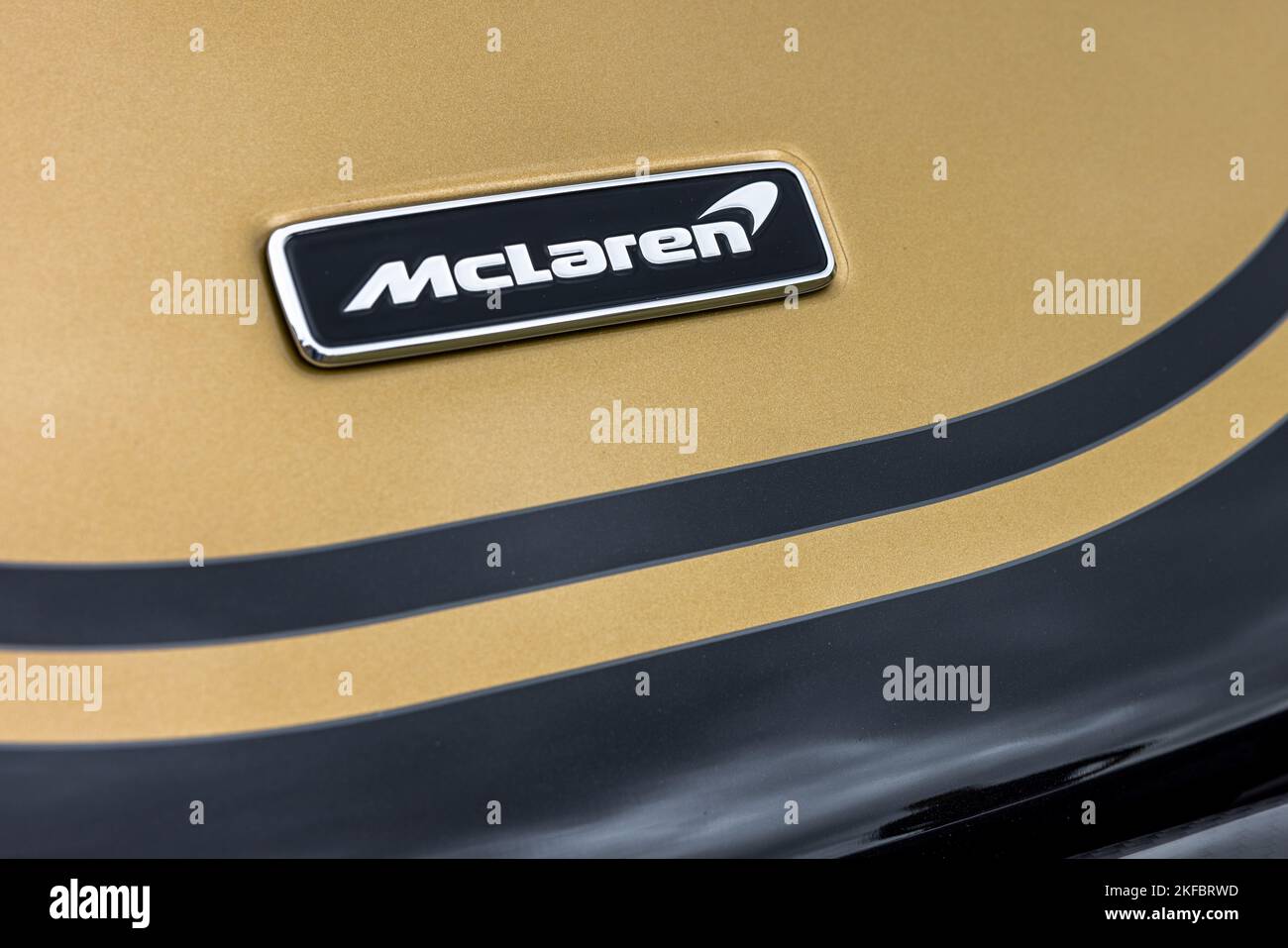 Mclaren car badge Banque de photographies et d’images à haute ...