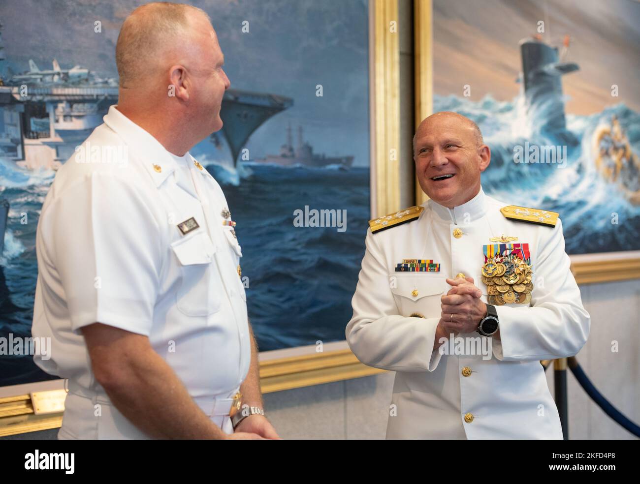 ANNAPOLIS, Maryland (sept 8, 2022) Chef des opérations navales SMA ...