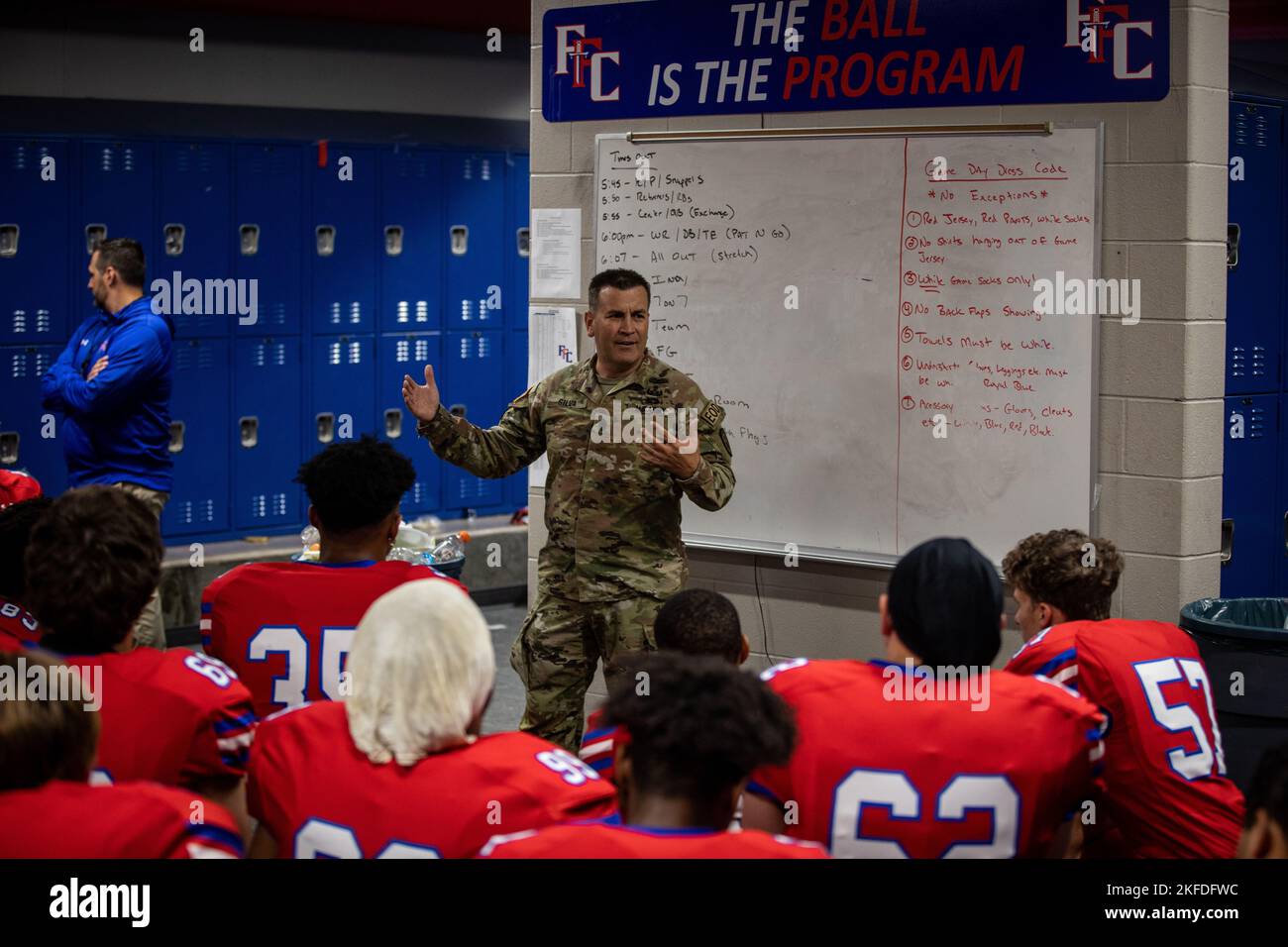71st Ordnance Group (EOD) a soutenu la Fountain fort Carson High School ...
