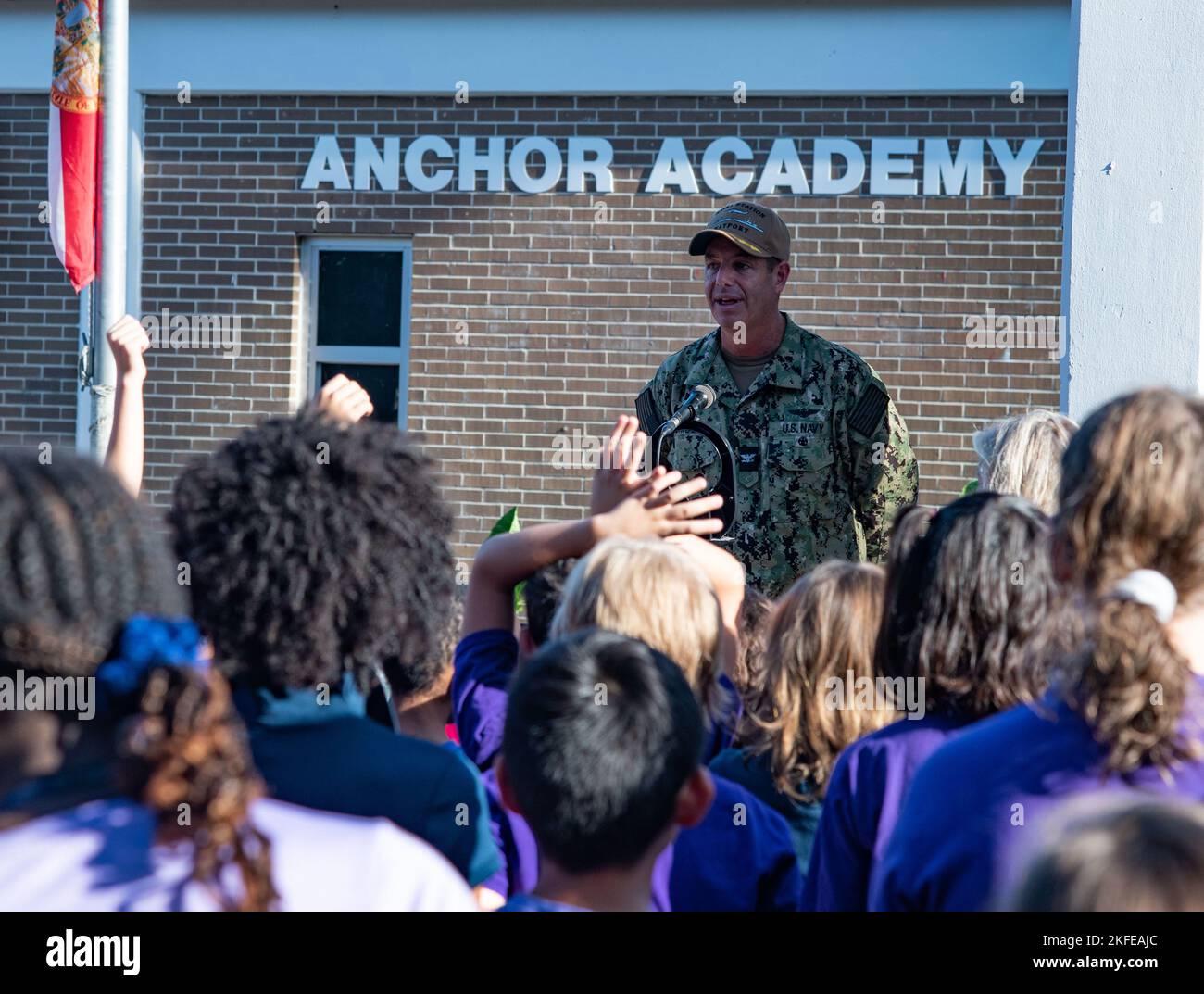 JACKSONVILLE, Floride (sept 12, 2022) le capitaine Brian Binder ...