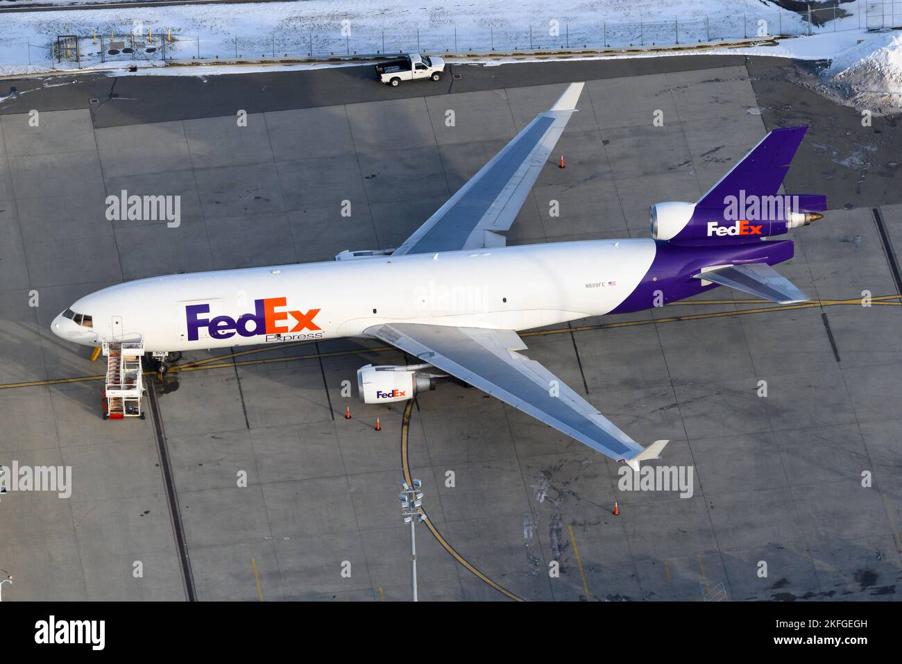 Fedex express aircraft Banque de photographies et d’images à haute ...