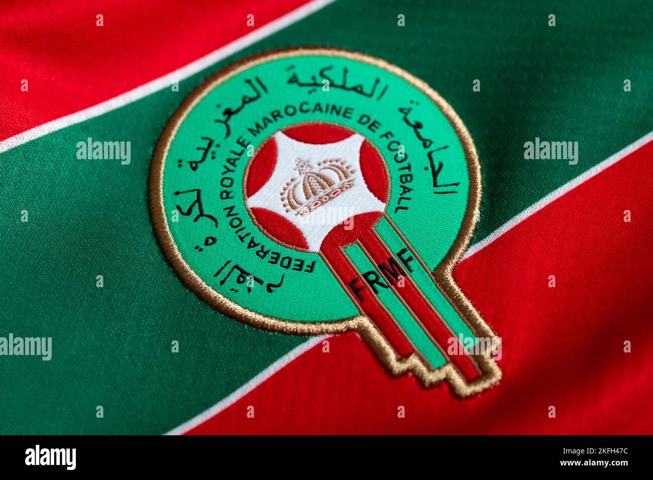 équipe national du maroc mondial 2022 Banque de photographies et d ...