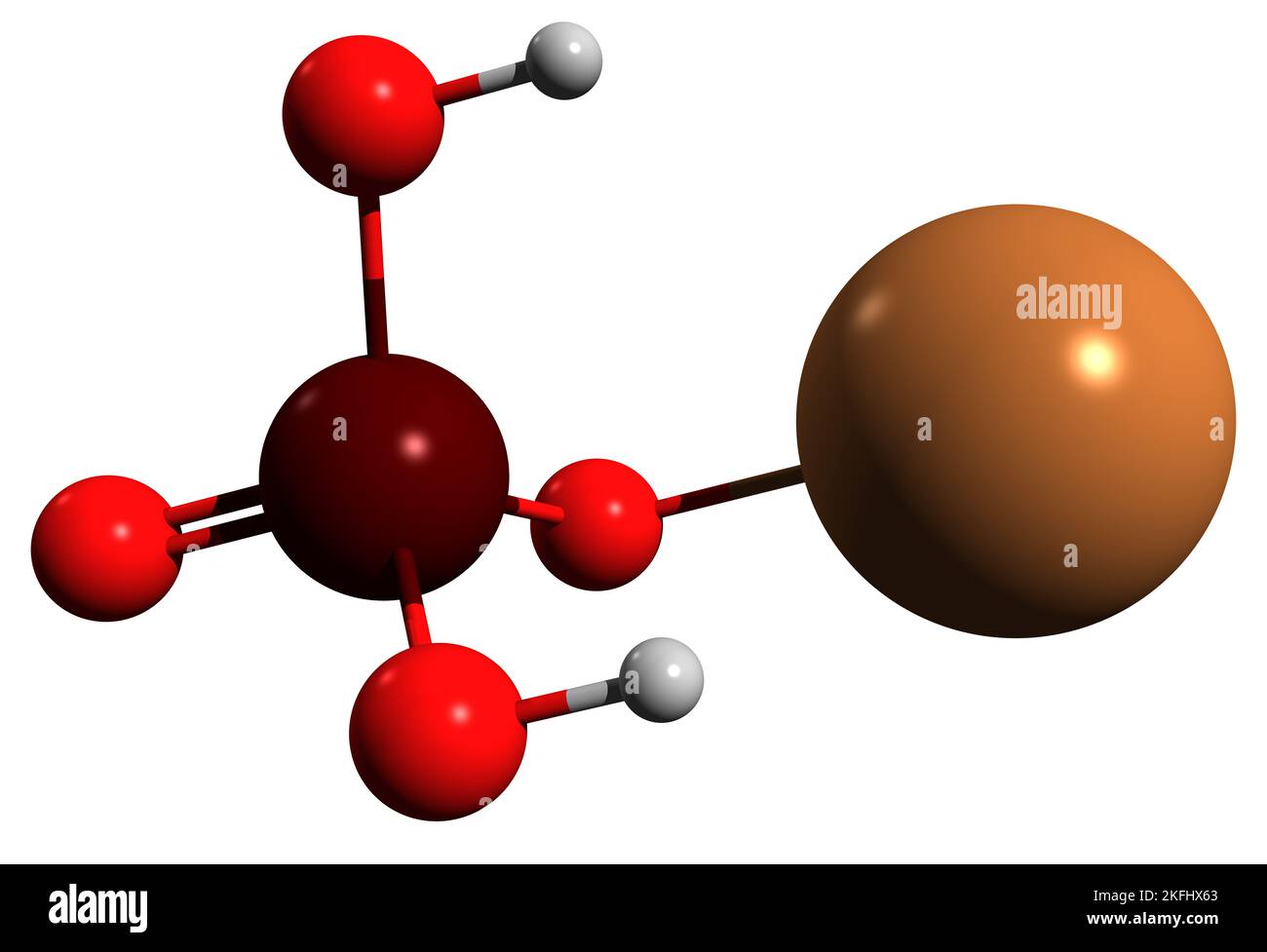 Phosphate tribasique de potassium Banque d'images détourées - Alamy