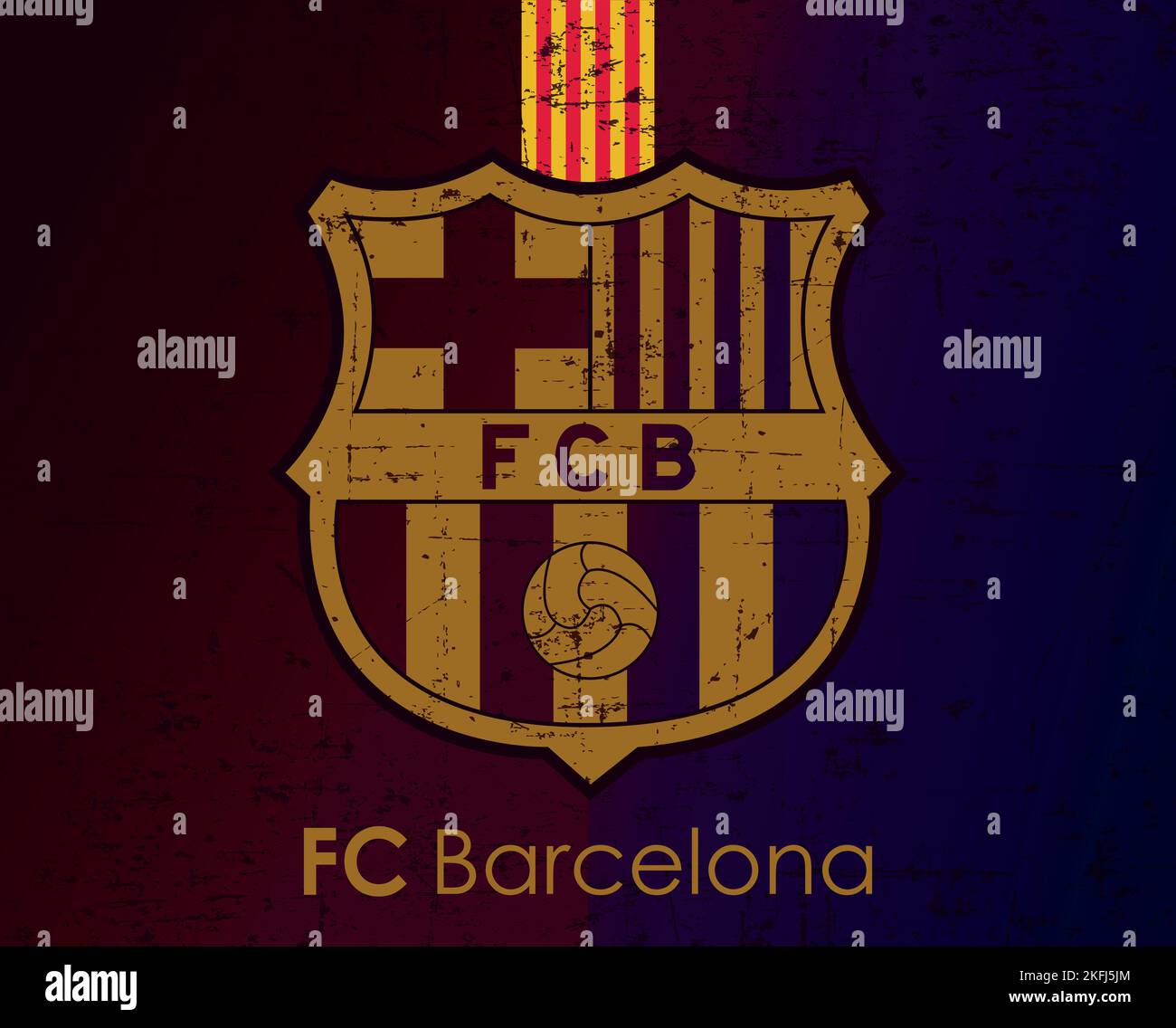 Fc barcelona logo Banque d'images vectorielles - Alamy