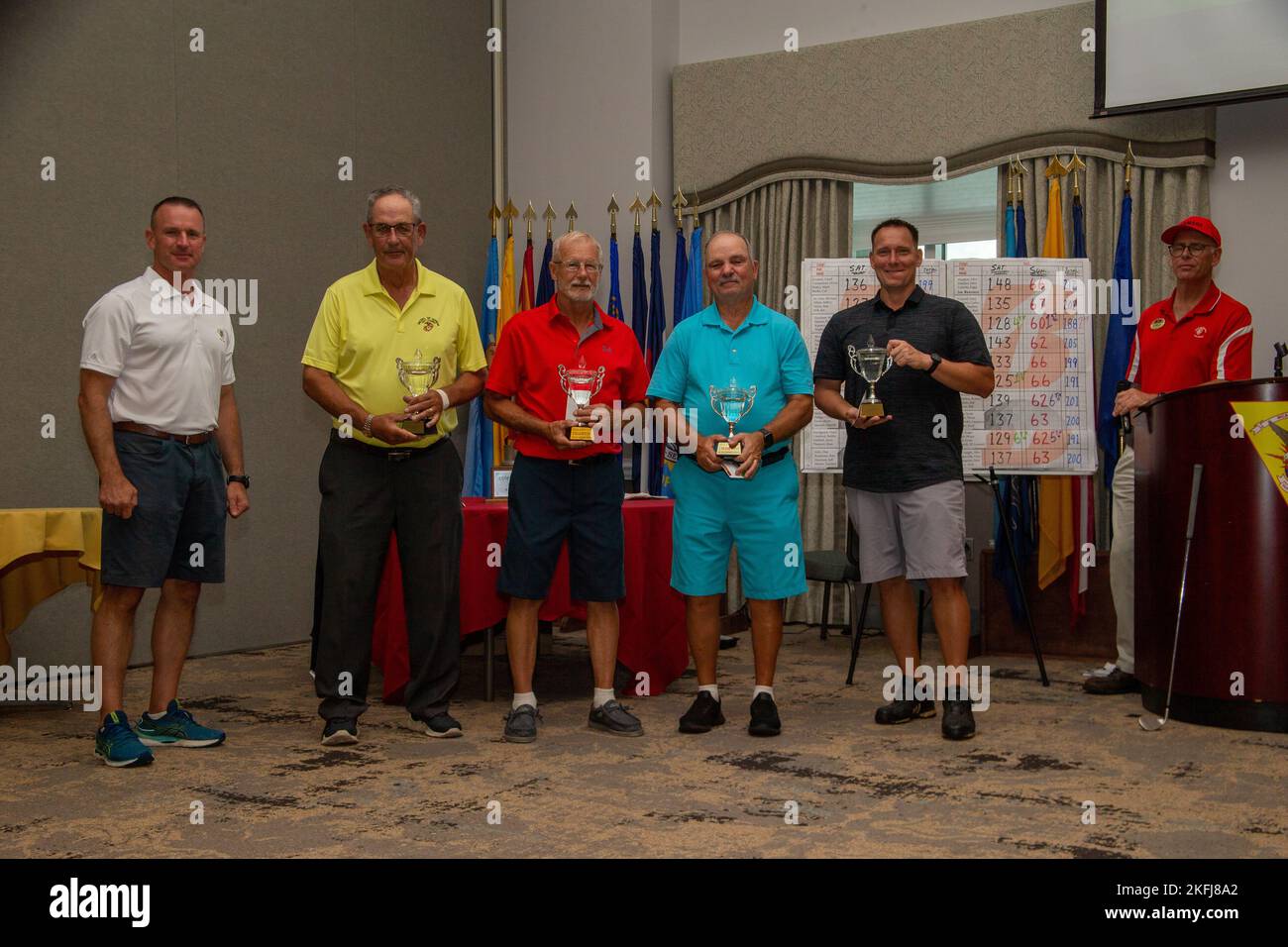 Charlie Triplett, Mike Fincham, Randy Ramsey et Dan Henris détiennent ...