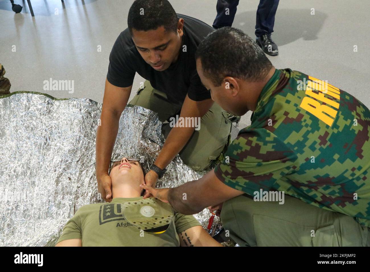 Au cours du scénario de test de compétences du cours de combat tactique ...
