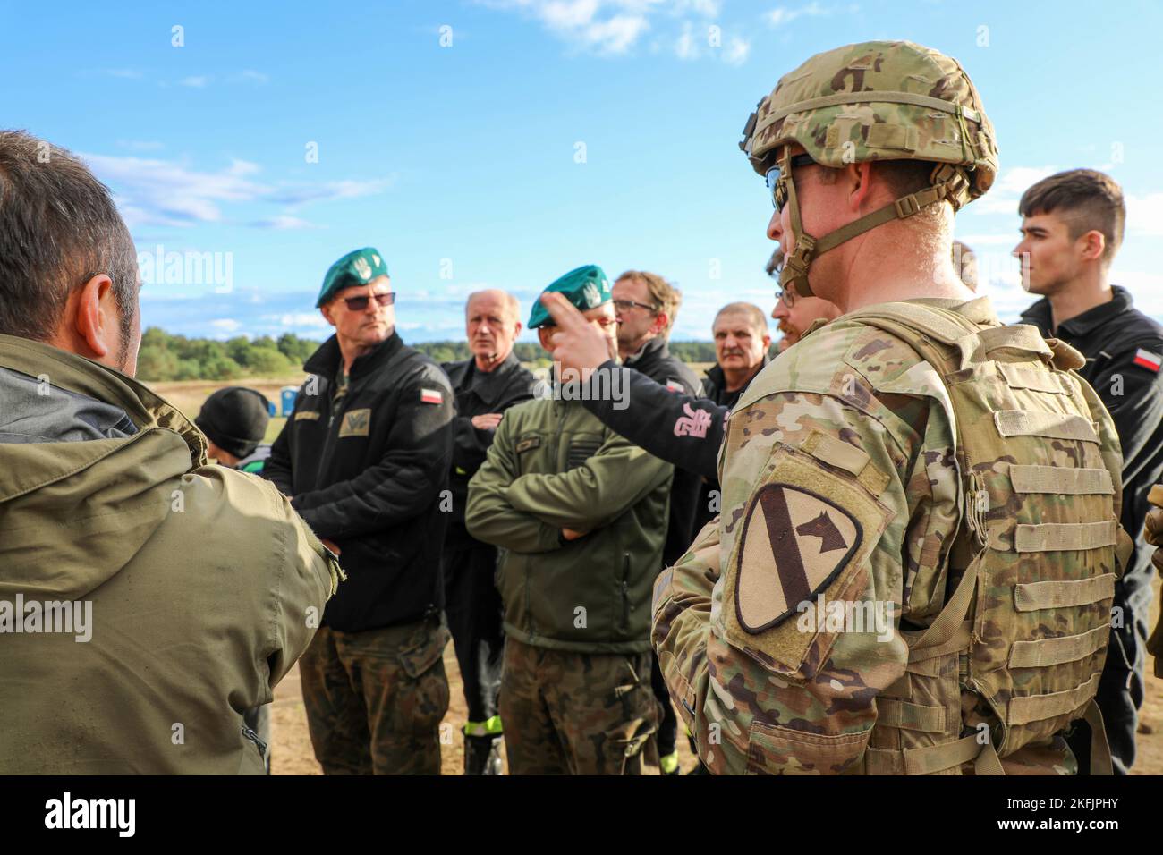 Les CHASSEURS DE FANTÔMES affectés au 2-7 Cavalry Regiment, 3rd Armored Brigade combat Team, 1st ...