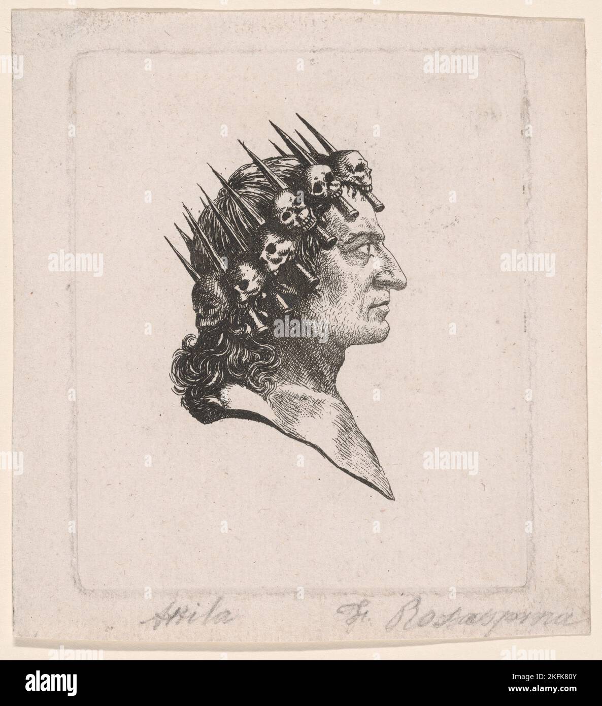 Portrait de Jean-Paul Marat, c. 1795. 'Le Roi Marat', (Roi Marat ...