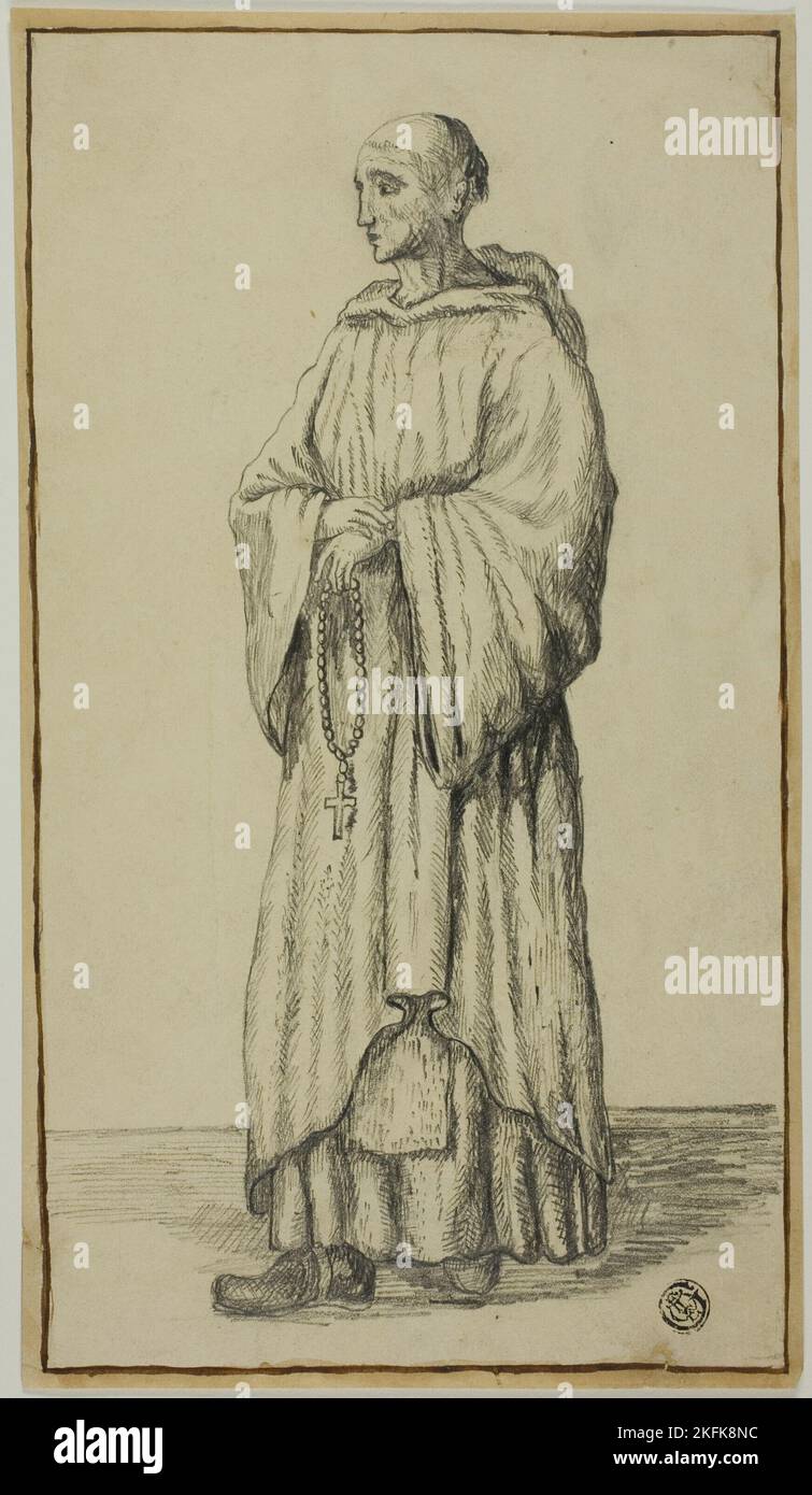 Dessins du 18ème siècle moine Banque de photographies et d’images à ...