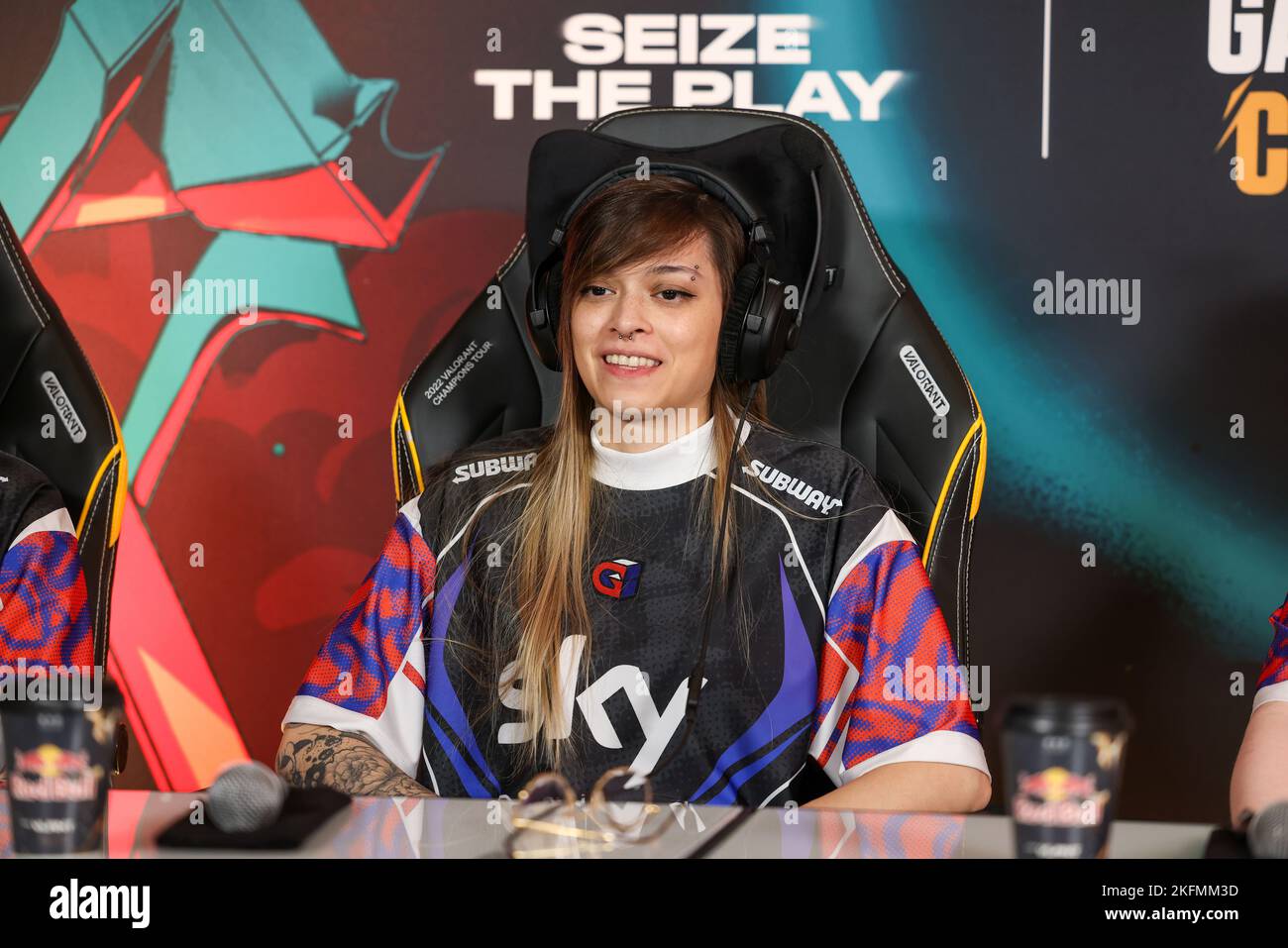 18 novembre 2022, Berlin: Joueur Vivian 'roxi' Schilling au VALORANT ...