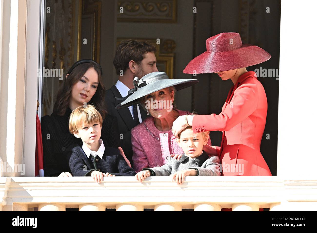 La princesse Caroline de Hanovre, Pierre Casiraghi, Alexandra Casiraghi ...