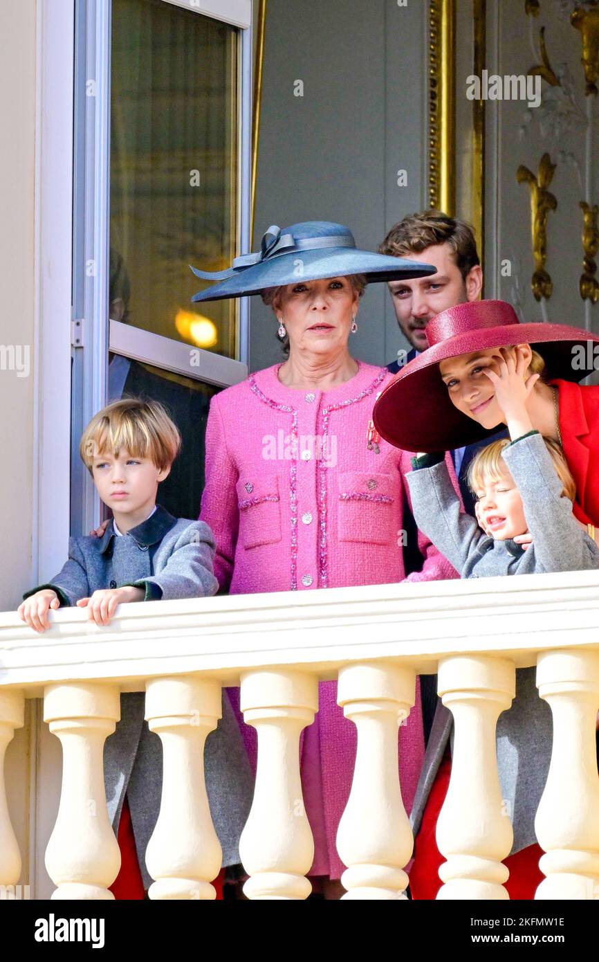 Monaco. 19th novembre 2022. Princesse Caroline de Hanovre, Pierre ...