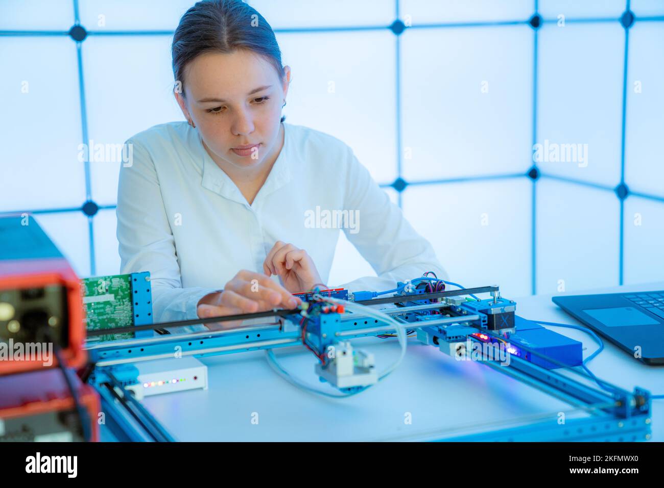 concevoir le développement d'un dispositif pour une expérience physique ...