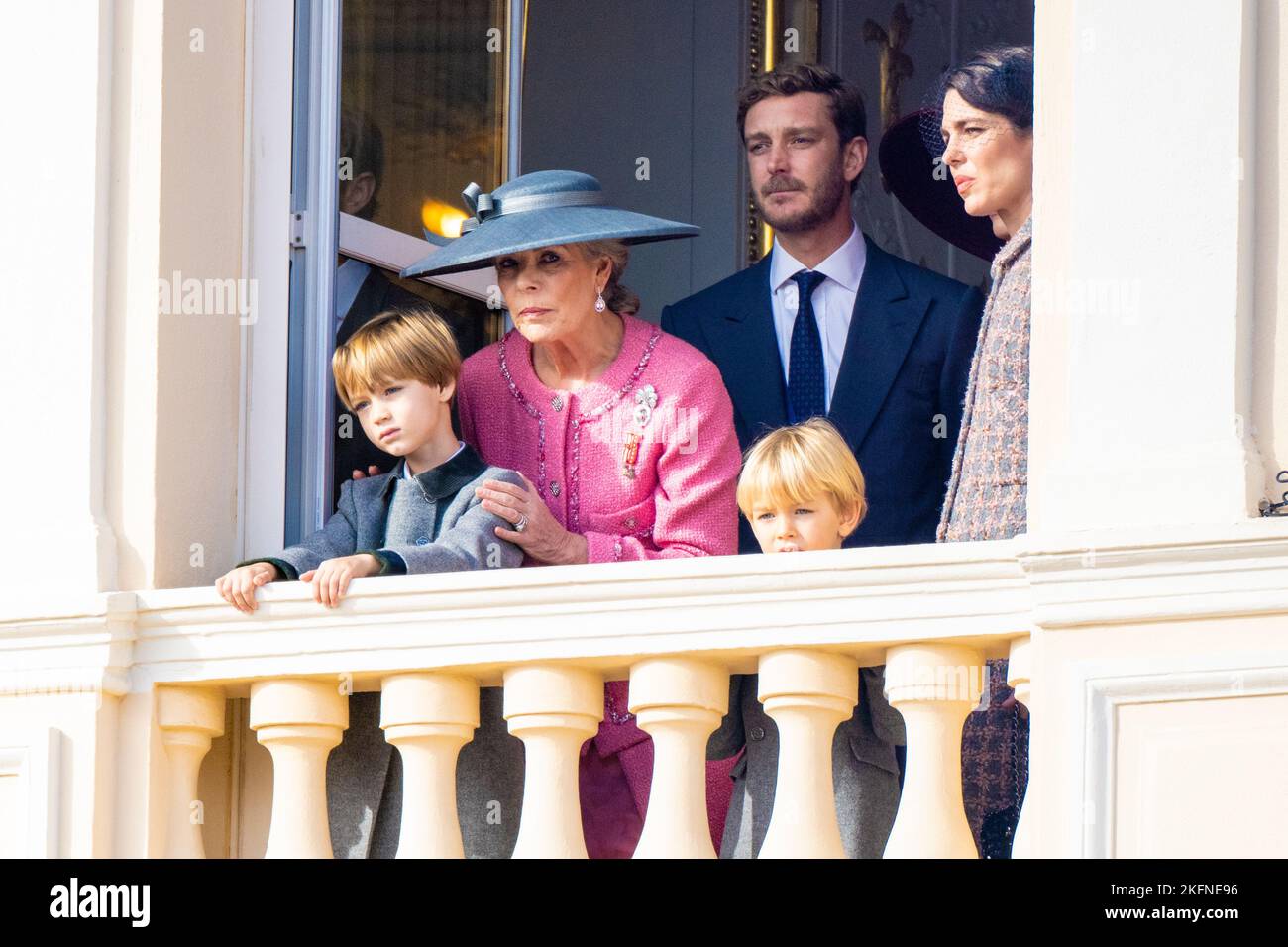 Monaco. 19th novembre 2022. Princesse Caroline de Hanovre, Pierre ...