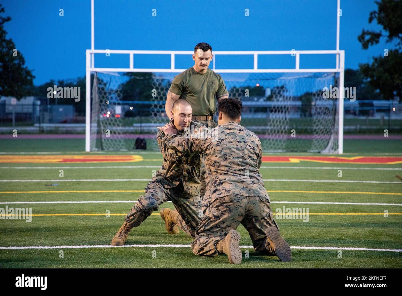 Caporal du corps des Marines des États-Unis Matthew Maloney, de l'unité ...