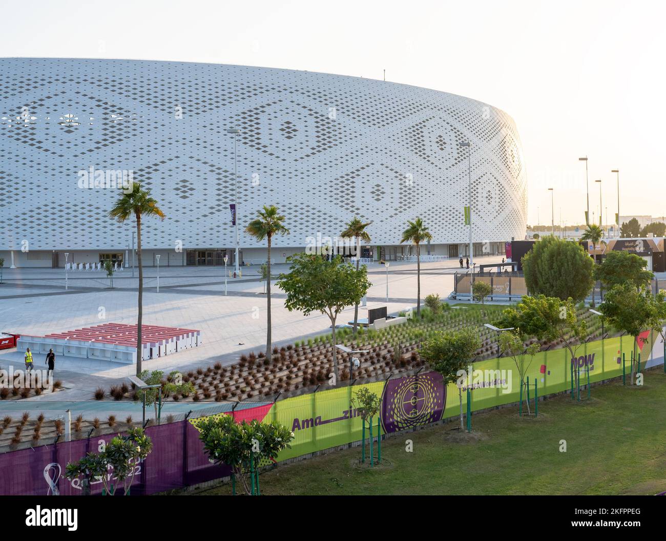 Thumama,Qatar- 09 septembre,2022 :la forme dynamique et imaginative du ...
