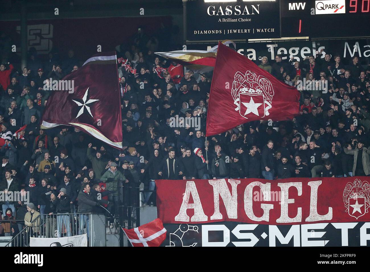 MAASTRICHT- football, 19-11-2022, stadion de Geusselt, MVV Maastricht ...