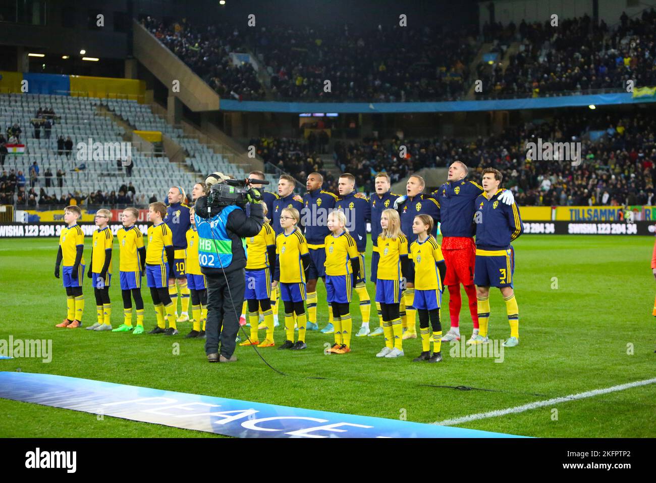 Eleda Stadion, Malmo, Suède, 19th novembre 2022 ; la Suède, favorable ...