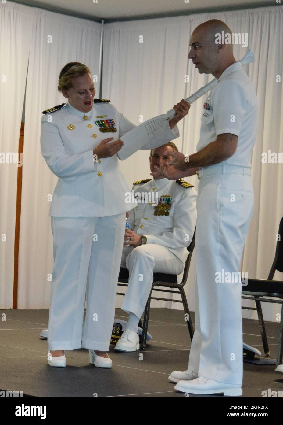 Chief of naval reserve command Banque de photographies et d’images à ...