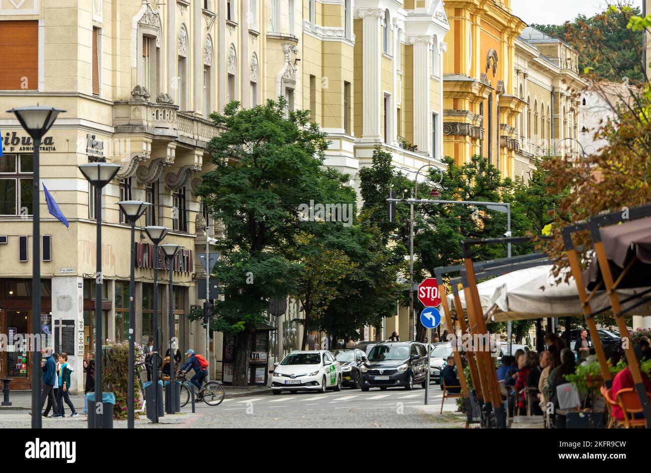 Cluj-Napoca, Roumanie - 17 septembre 2022: Palais Sebestyen, construit ...