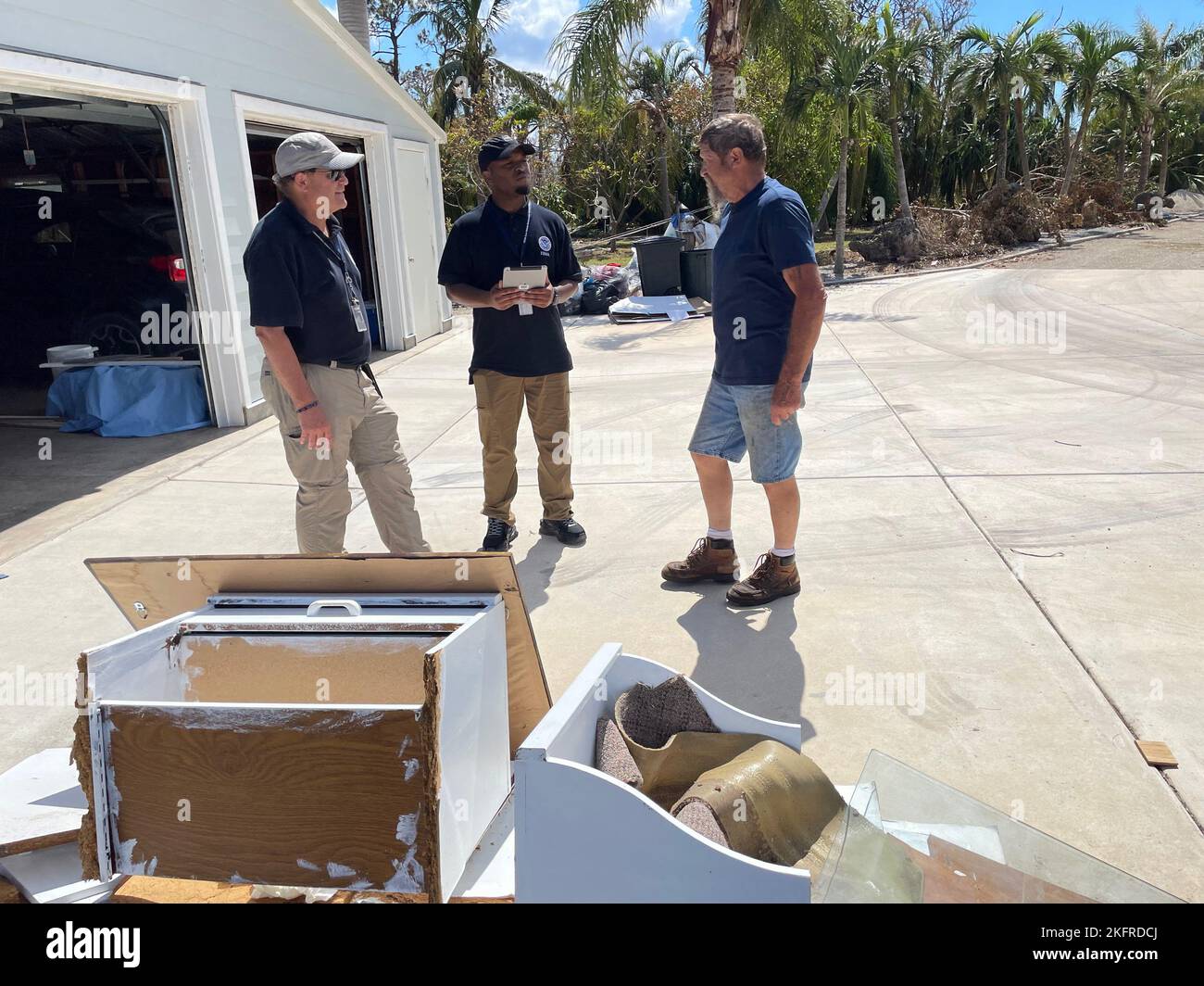 Pine Island, Floride, (oct 4, 2022) - la FEMA aide les survivants de l ...