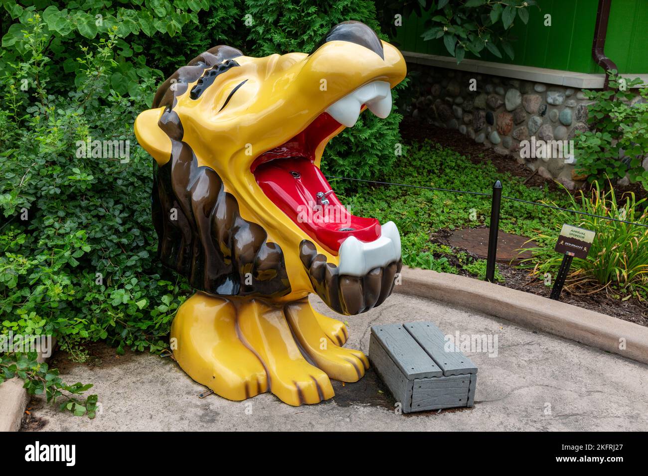 Lion caricatural Banque de photographies et d’images à haute résolution ...