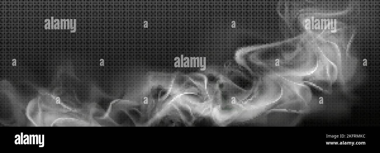 Nuage de fumée png isolé sur fond transparent. Illustration vectorielle ...