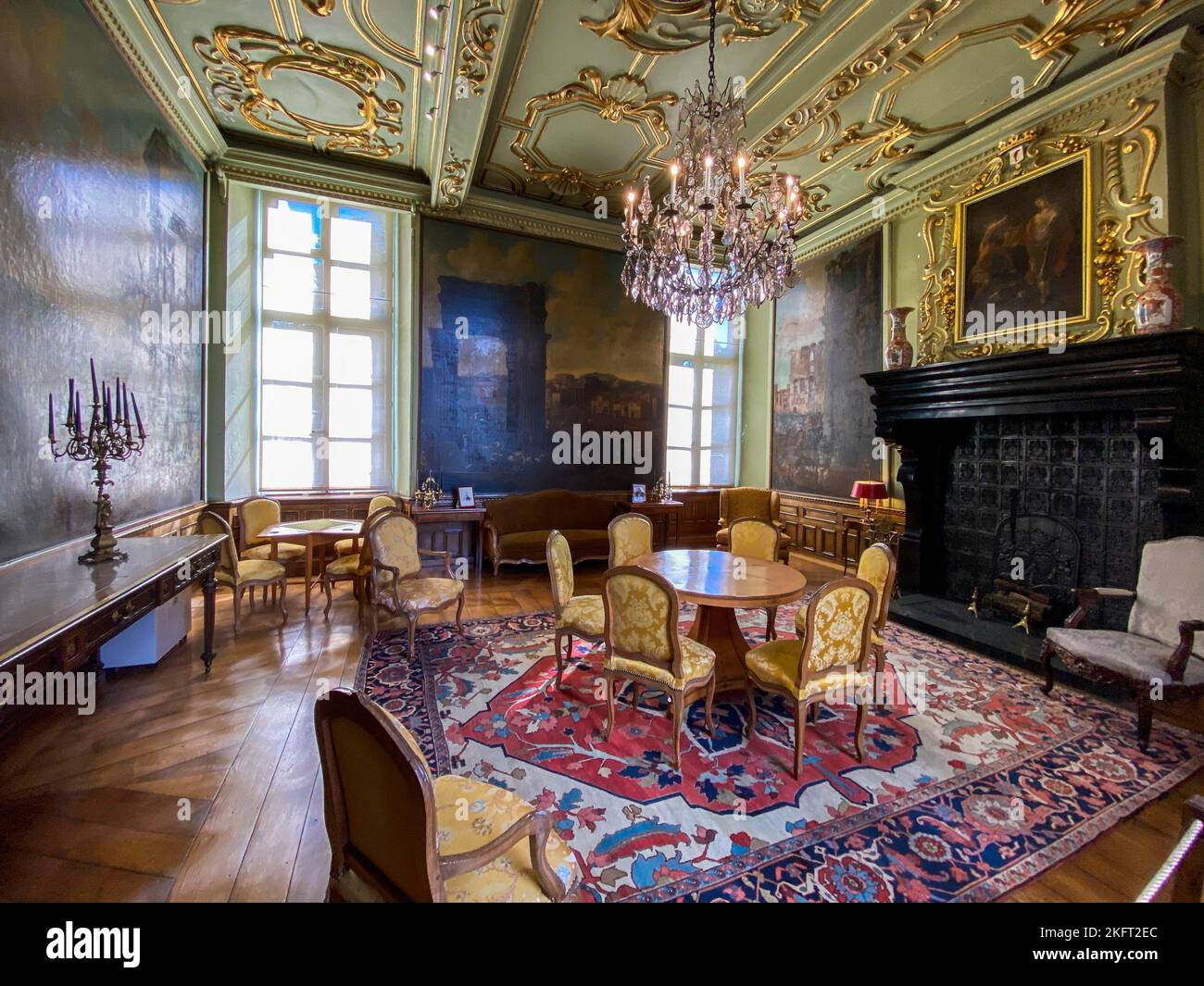 Château de modave castle modave Banque de photographies et d’images à ...