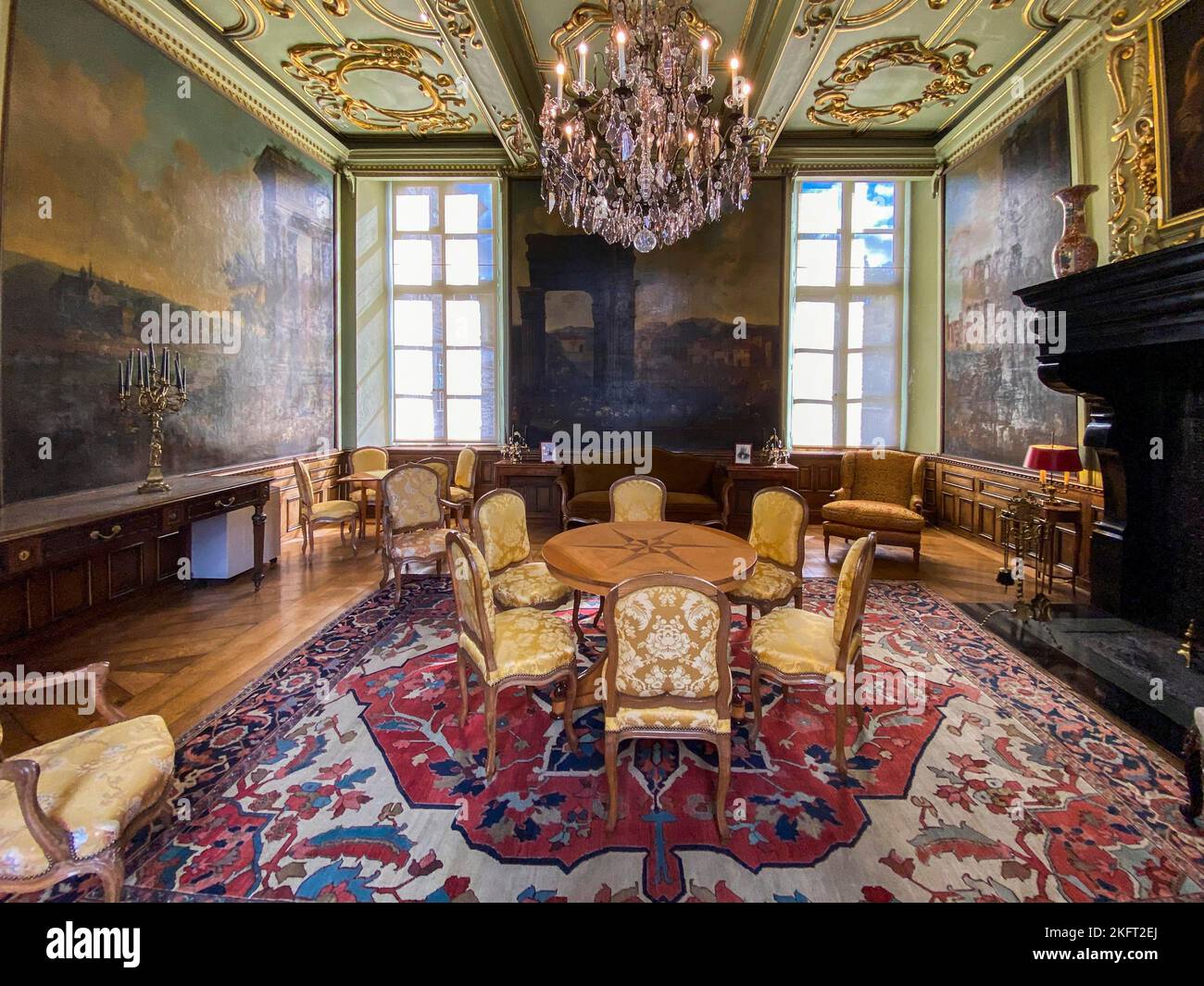 Château de modave castle modave Banque de photographies et d’images à ...