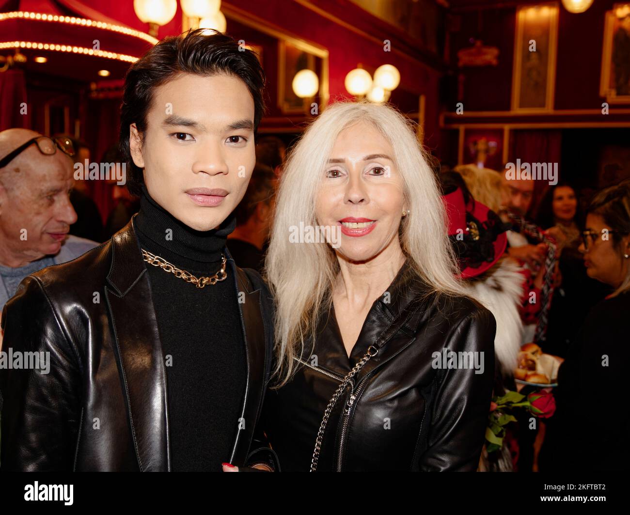Paris, France. 18th novembre 2022. Jeremy Bellet et Veronique Koch ...