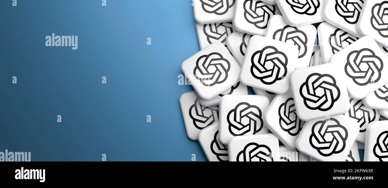 Logos de OpenAI le laboratoire de recherche sur l'intelligence ...
