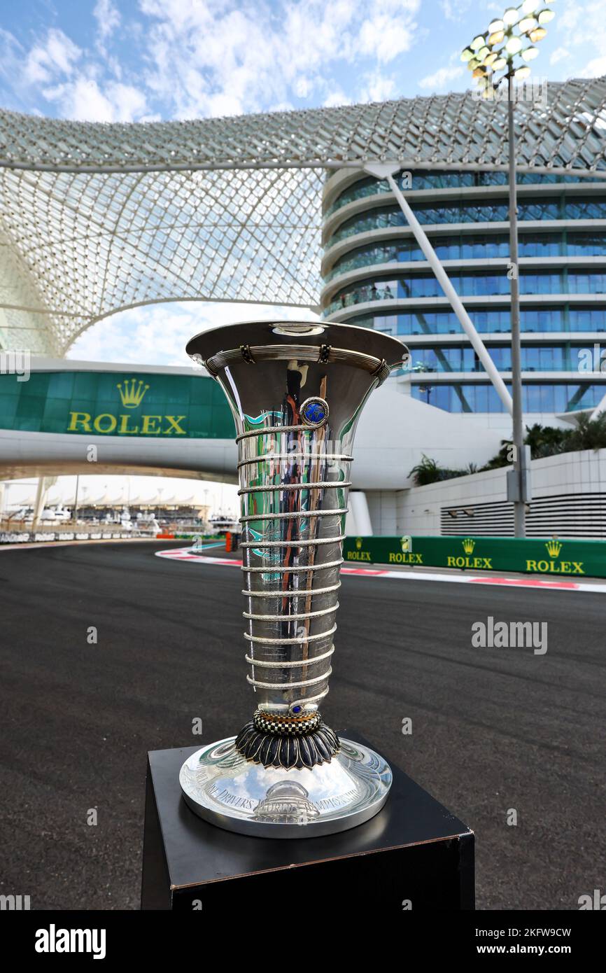 Yas Marina circuit, Abu Dhabi, Émirats Arabes Unis. 20/11/2022, circuit Yas Marina, Abu Dhabi ...