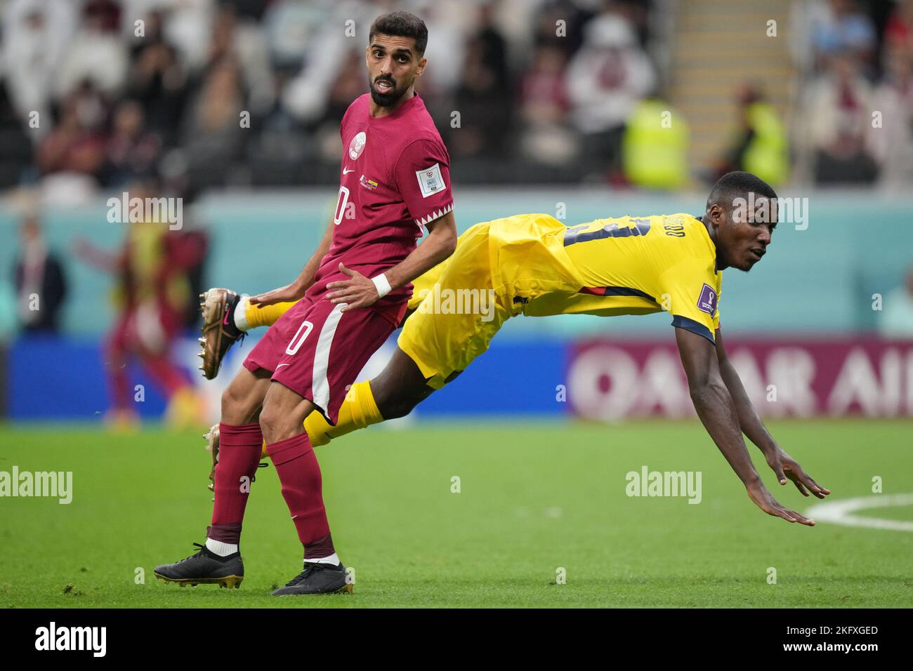 Moises Caicedo, de l'Équateur, lors du match de la coupe du monde du ...