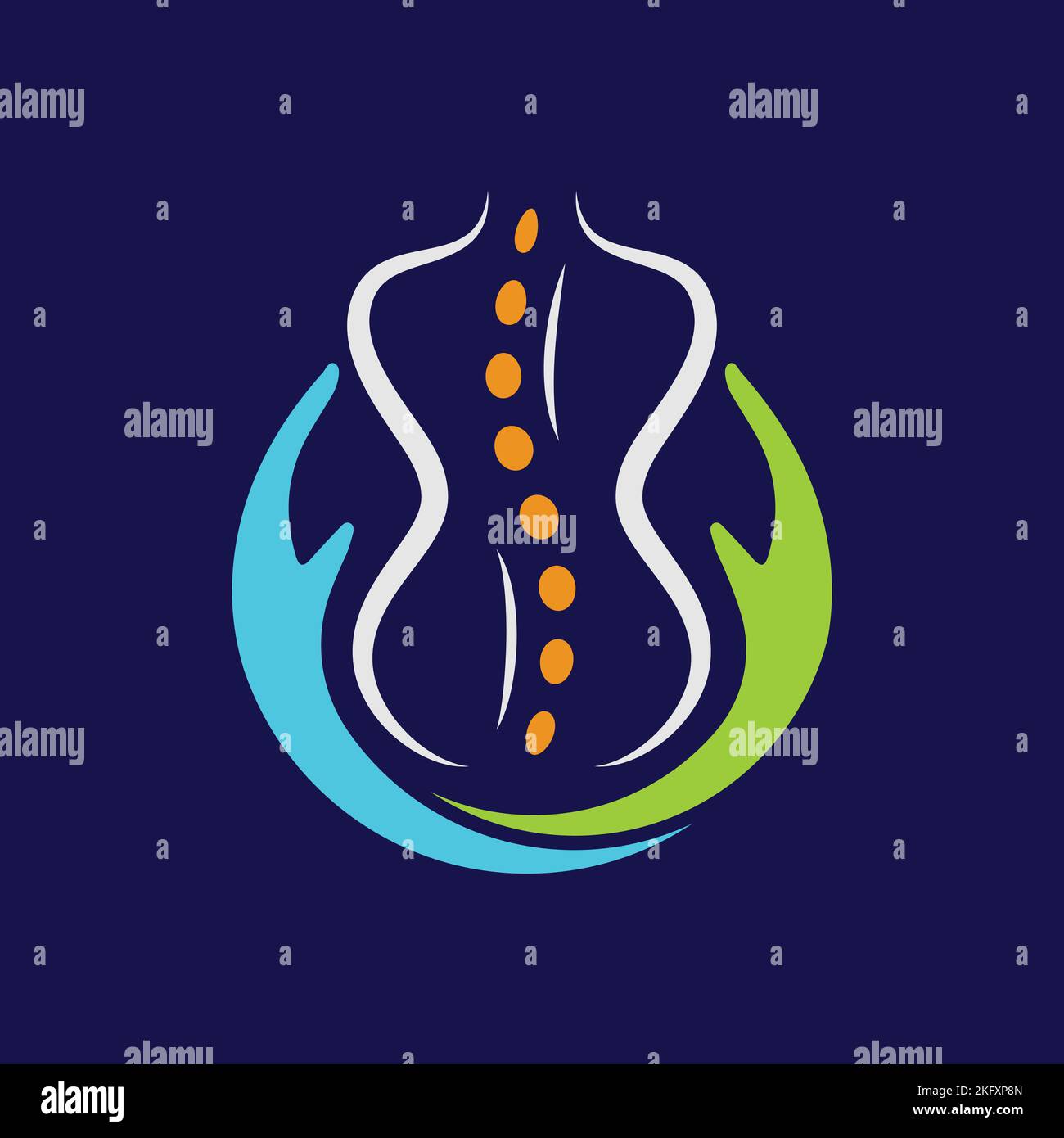 Os du dos Banque d'images vectorielles - Alamy