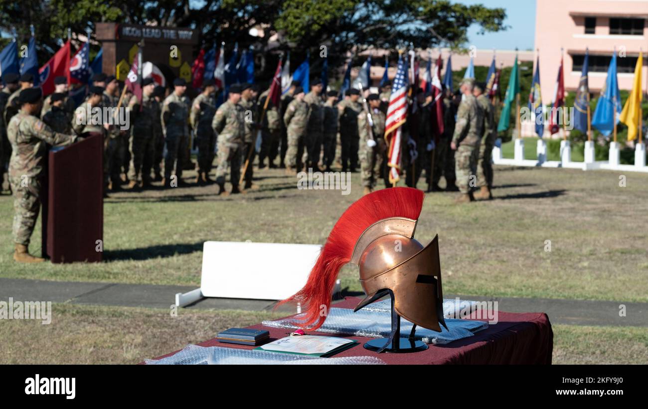 Cérémonie de changement de responsabilité de l'équipe du bataillon de troupes du TAMC! Le ...